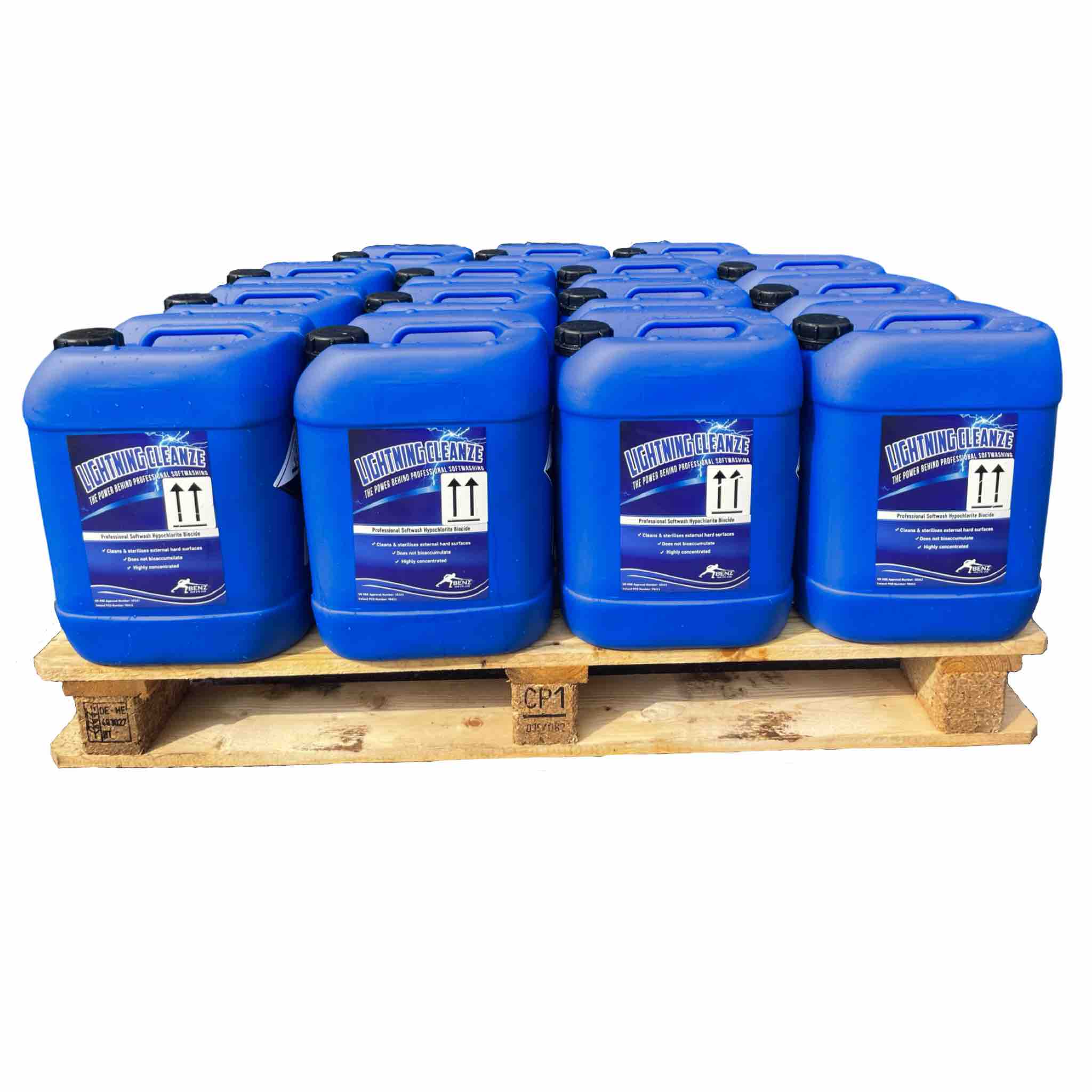 LIGHTNING CLEANZE– Government approved sodium hypochlorite biocide ...