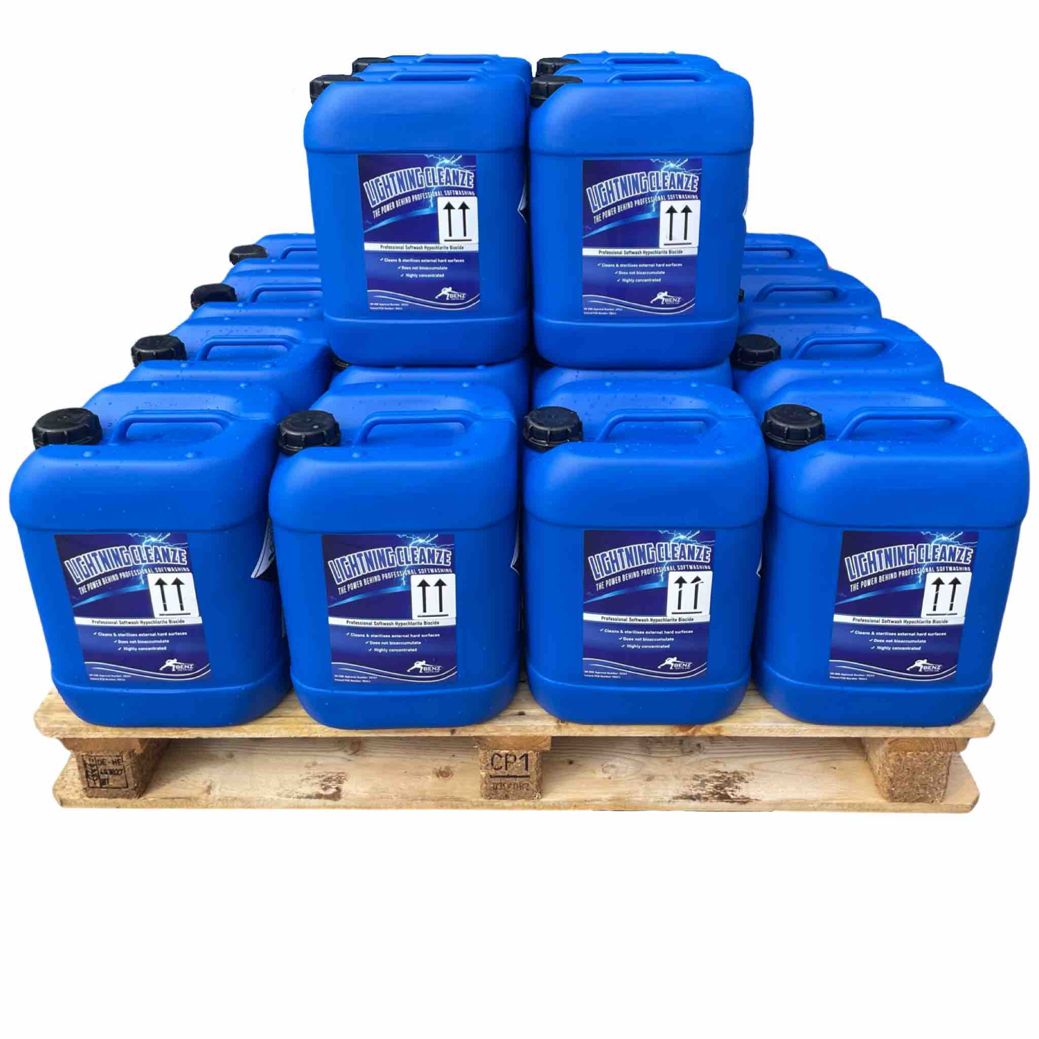 LIGHTNING CLEANZE– Government approved sodium hypochlorite biocide ...