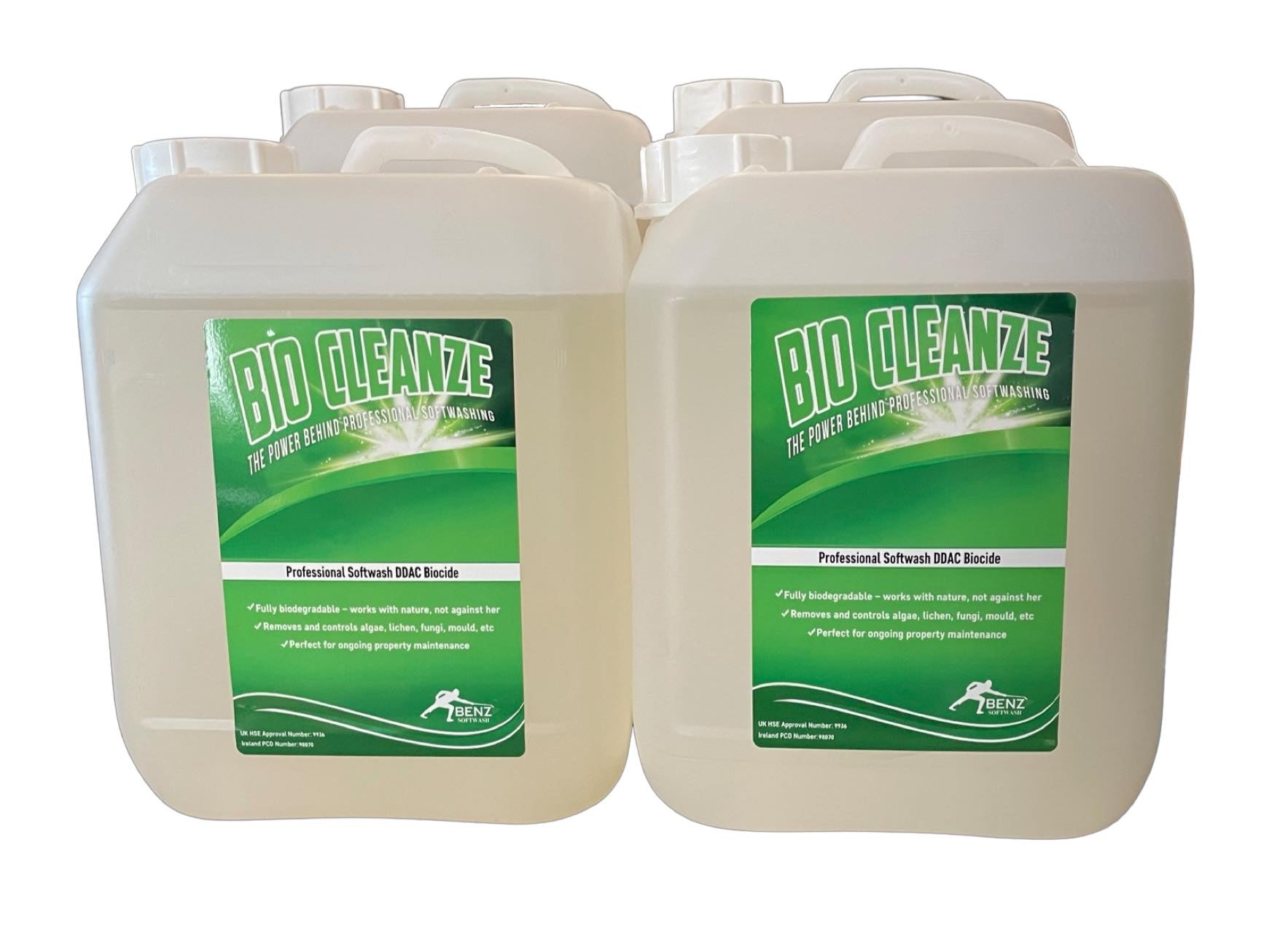 BIO CLEANZE – Powerful DDAC softwash biocide with residual protection ...