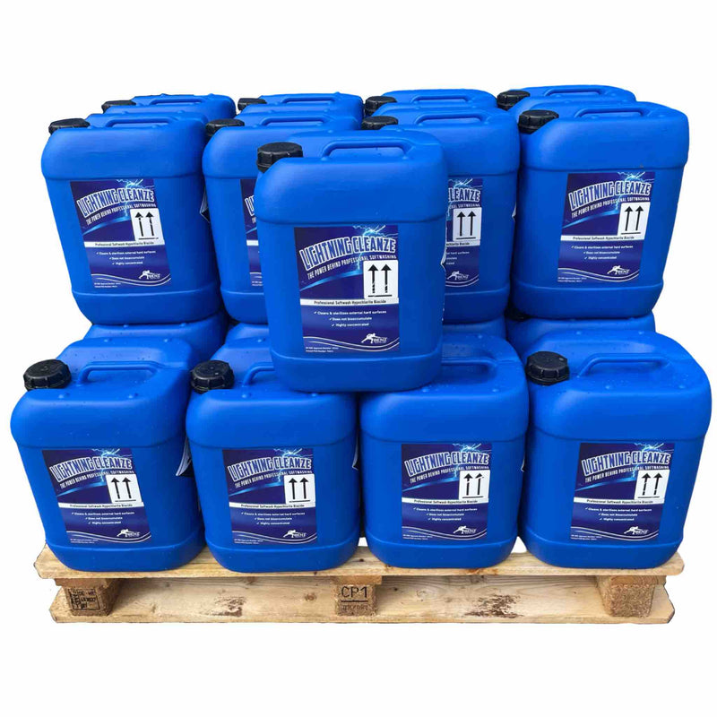 LIGHTNING CLEANZE– Government approved sodium hypochlorite biocide ...