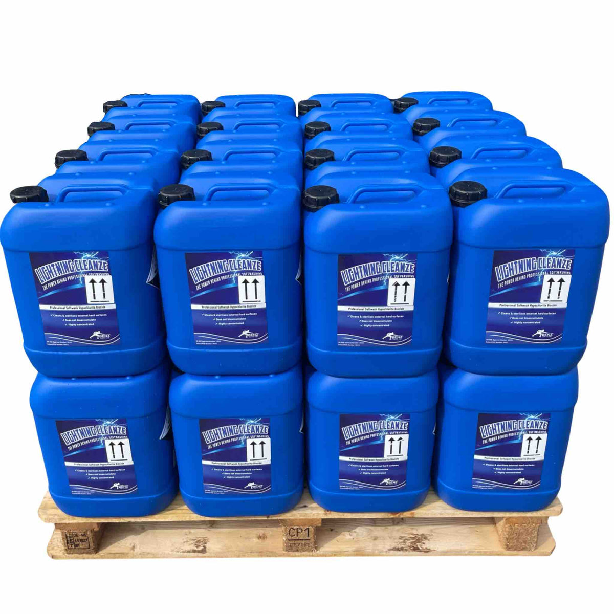 LIGHTNING CLEANZE– Government approved sodium hypochlorite biocide ...