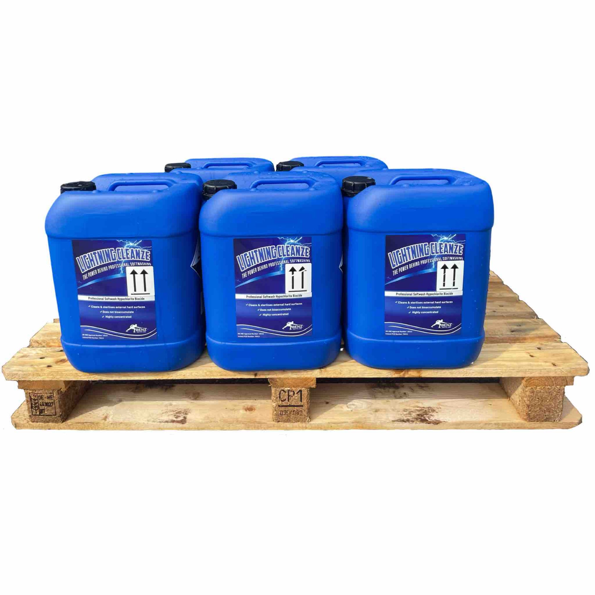 LIGHTNING CLEANZE– Government approved sodium hypochlorite biocide ...