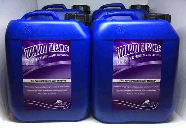 TORNADO CLEANZE – Thick softwash gel: Rapidly removes ingrained black ...