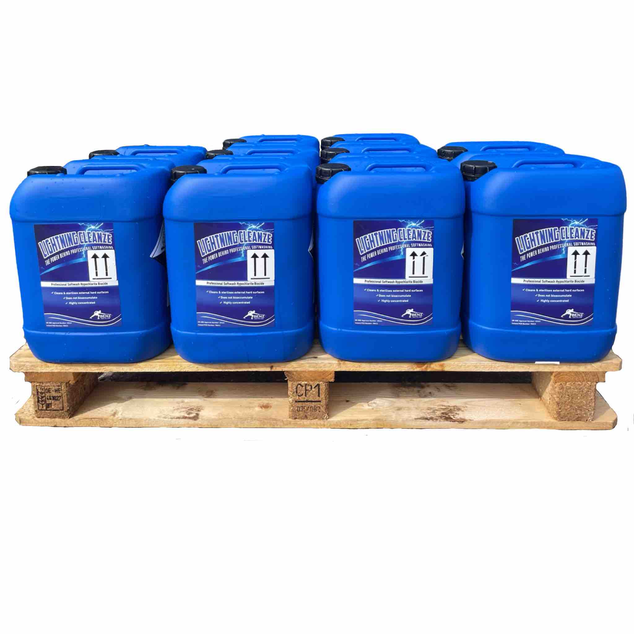 LIGHTNING CLEANZE– Government approved sodium hypochlorite biocide ...