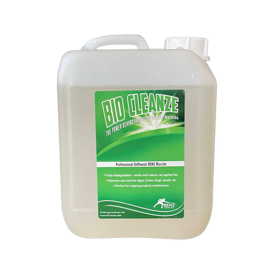 BIO CLEANZE – Powerful DDAC softwash biocide with residual protection ...